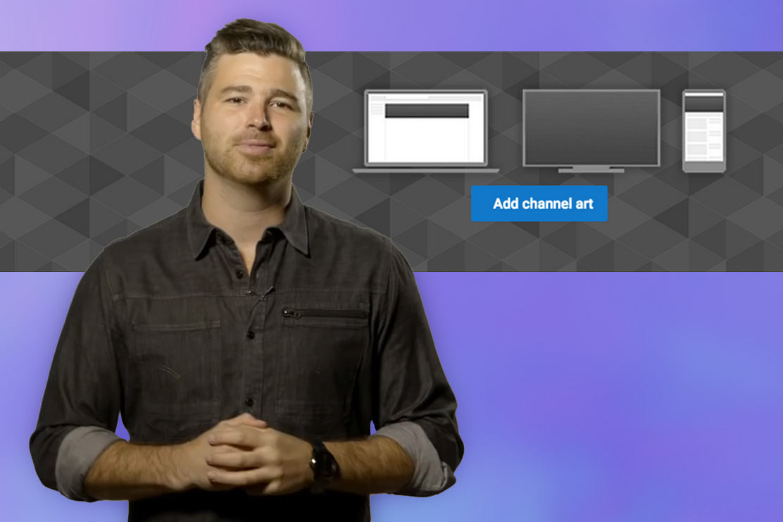 YouTube Channel Art Template: Make channel art online - Viewership